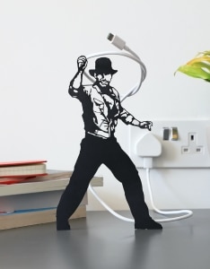 Movie-Inspired Paper Cut-Outs Playfully Merge with Household Objects