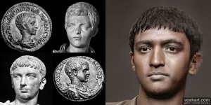 Inteligencia artifical convierte a los emperadores romanos en arte realista
