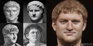 Daniel Voshart Uses AI Art to Create Portraits of Roman Emperors