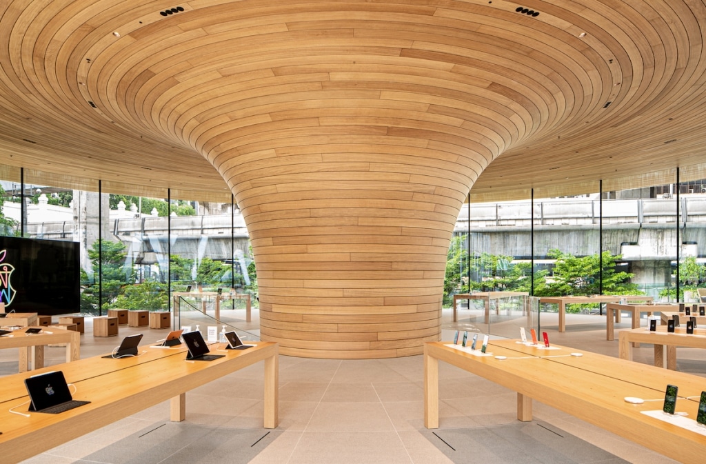 Bangkok's Apple Store is a Sculptural Masterpiece by Foster + Partners
