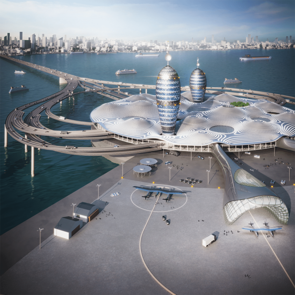 SPACEPORT City: Concept for Commercial Space Travel Hub