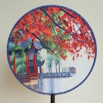 Chinese Silk Fans Showcase the Talents of Embroiderers in Rural China