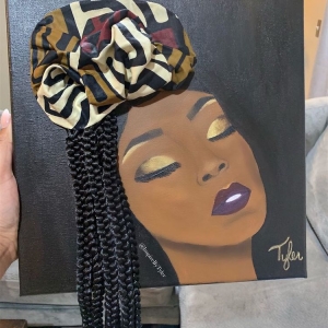 Artist's Portraits Using Real Hair to Showcase the Beauty of Black Coifs