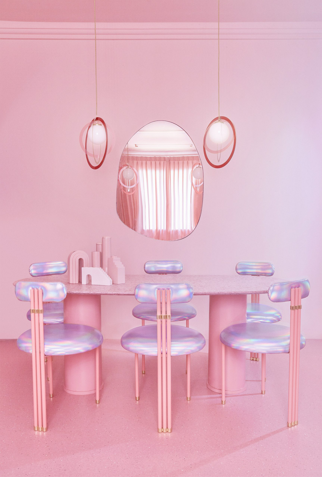 Departamento rosa en Madrid es un destino de vacaciones de ensueño