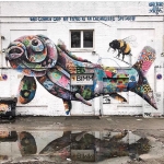 Colorful Murals Spread Awareness of Endangered Animal Species