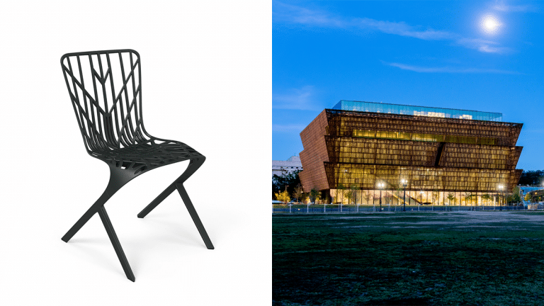 20 Chairs Designed by Architects Compared To the Buildings They Are ...