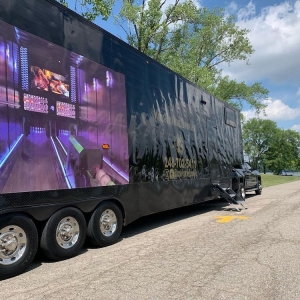 World's First Mobile Bowling Alley Is in a 53-Foot Trailer
