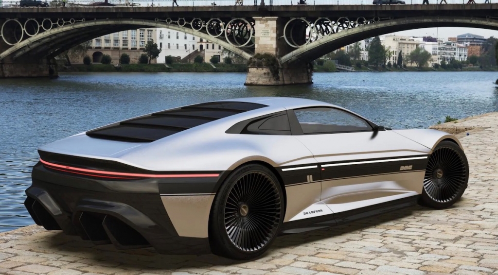 Designer Revamps the Iconic DeLorean DMC12 for the Next Generation