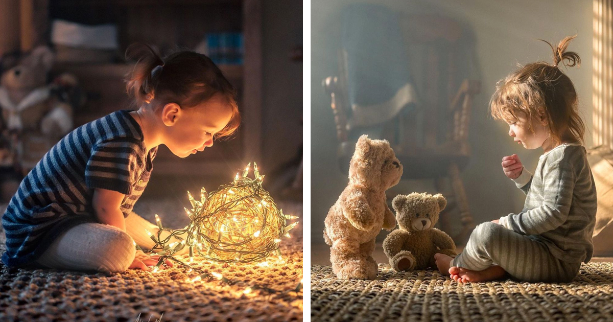 Father Captures Creative Family Photos of His Four Kids