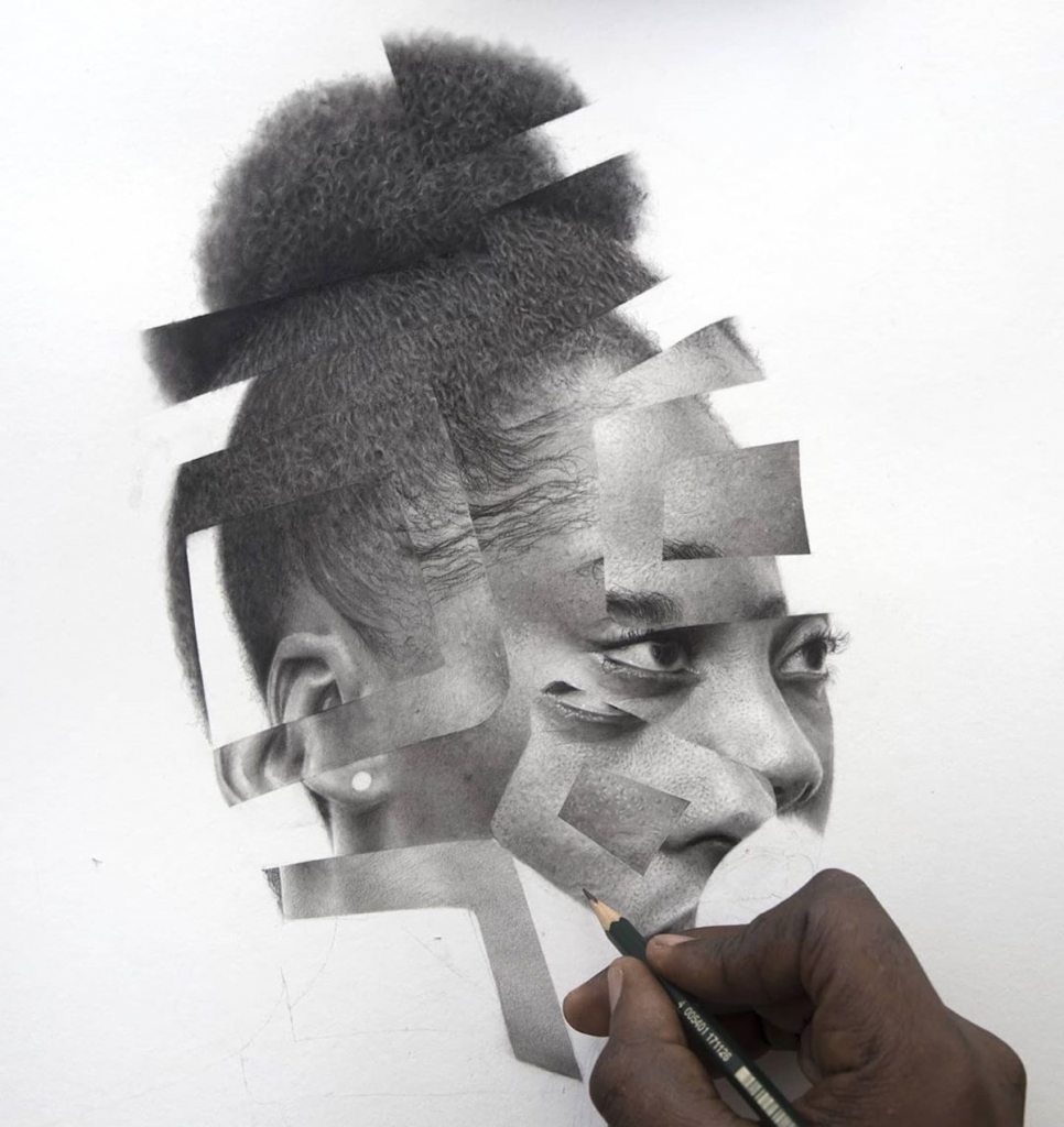 Hyperrealistic Pencil Portraits Offer a Surreal Look Into Being Black ...