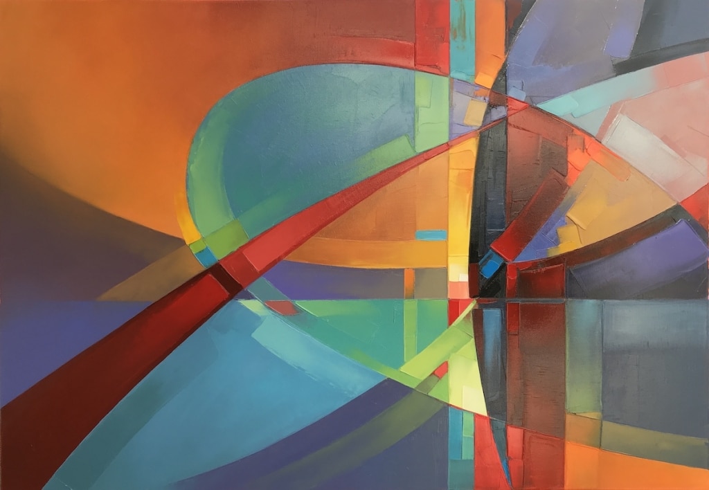 Estos coloridos paisajes abstractos lucen como ciudades desde lejos