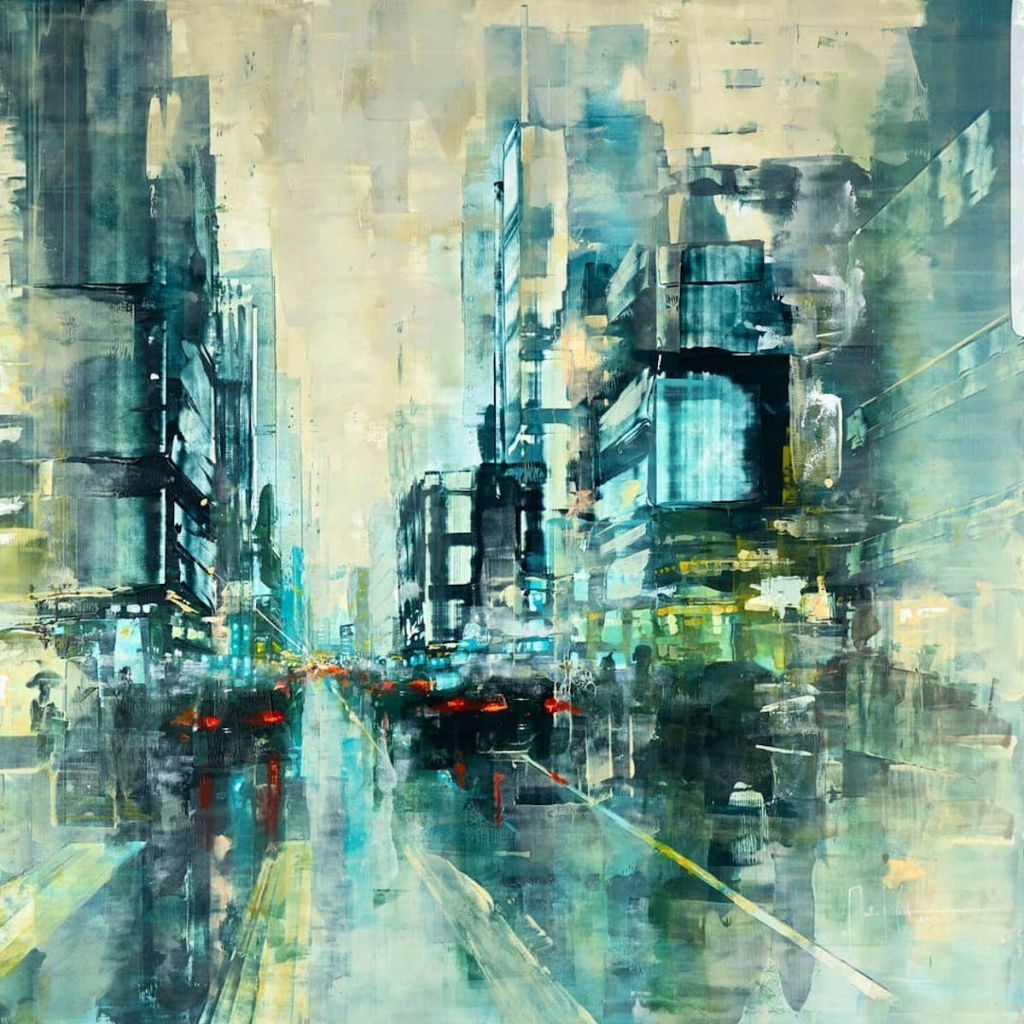 Expressive Paintings Capture the Energy of Cities at Night [Interview]