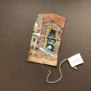 Artist Ruby Silvious Repurposes Used Tea Bags as Miniature Canvases