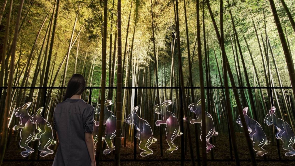 TeamLab’s Garden Interactive Installation Transforms Nature Into Art
