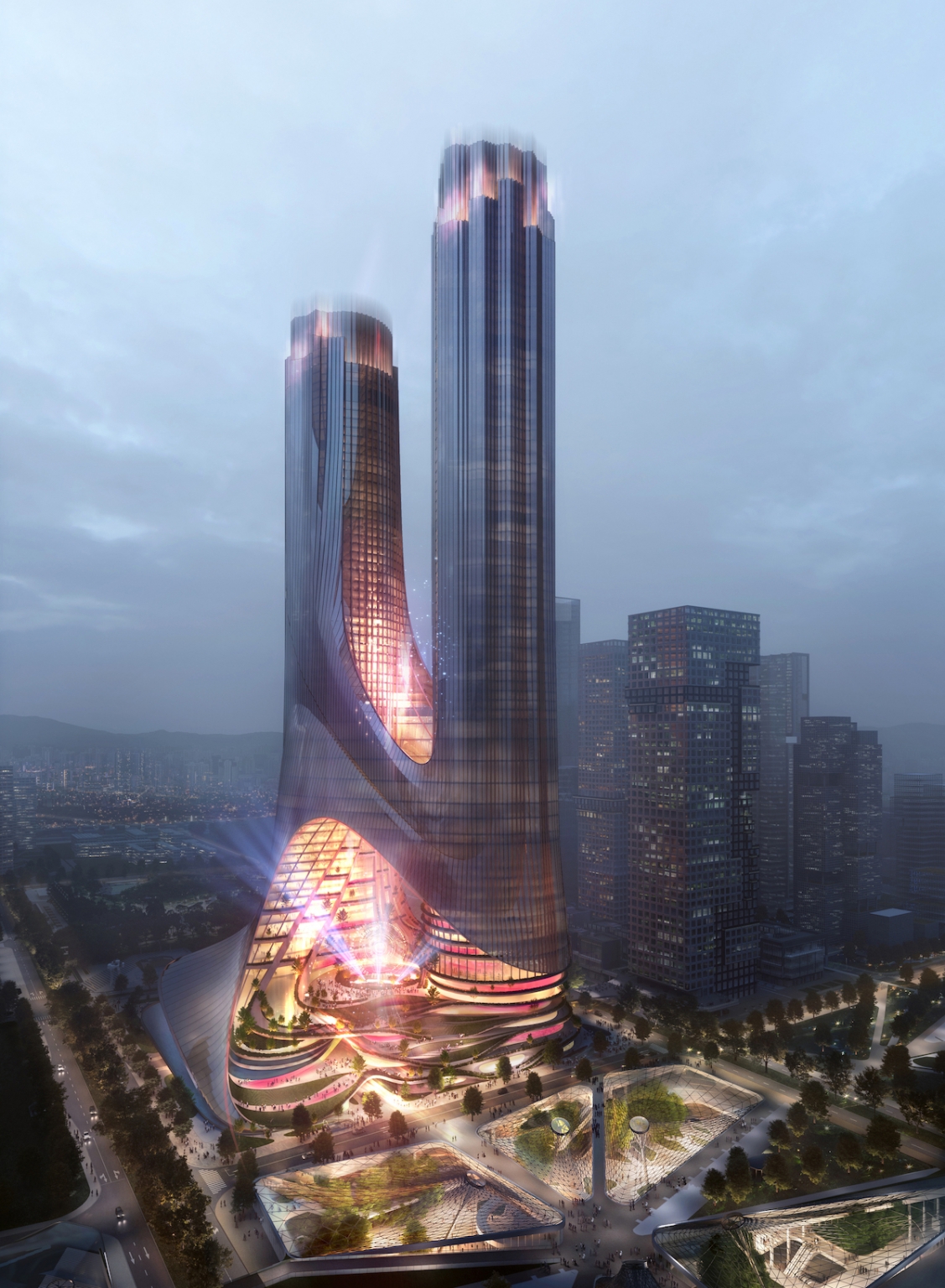 Zaha Hadid Architects Wins Tower Competition for Shenzhen Bay