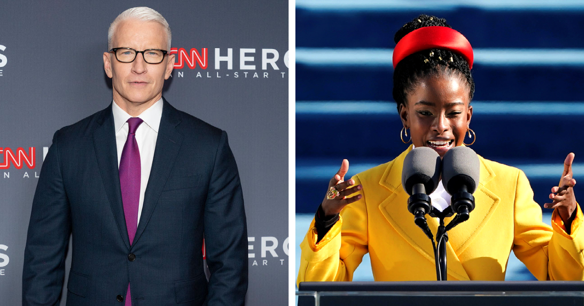Anderson Cooper Was Speechless in an Interview With Amanda Gorman
