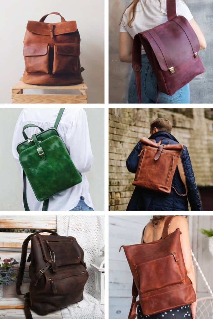 23 Handmade Leather Backpacks That Are Stylish and Functional