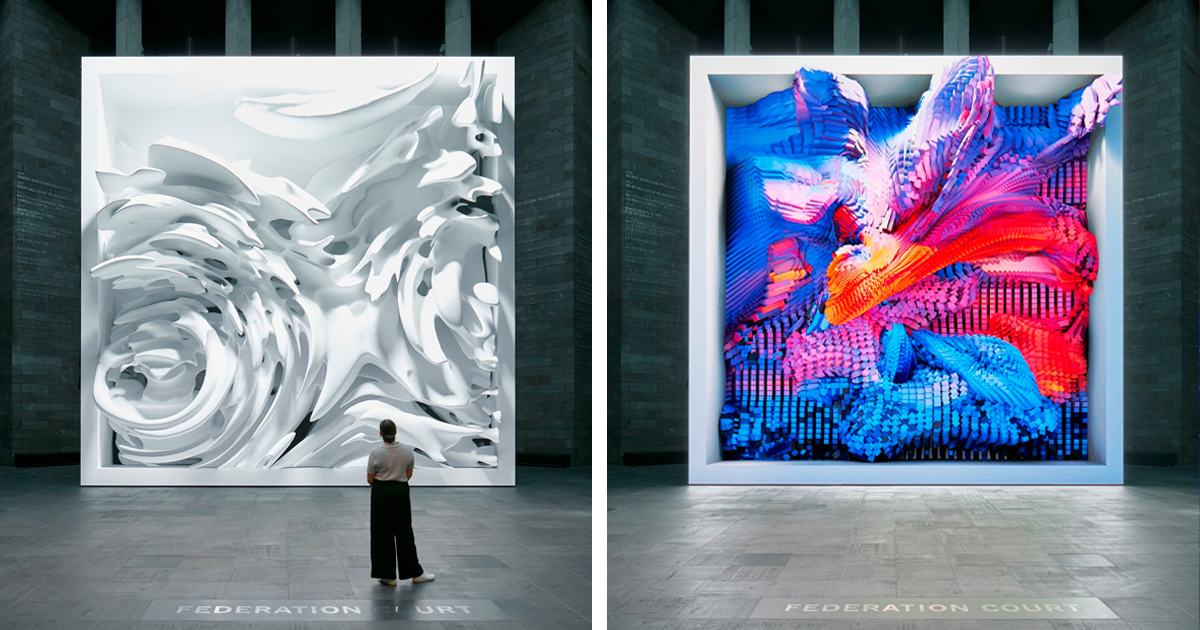 Digital Artist Refik Anadol Creates ‘Quantum Memories’ Installation