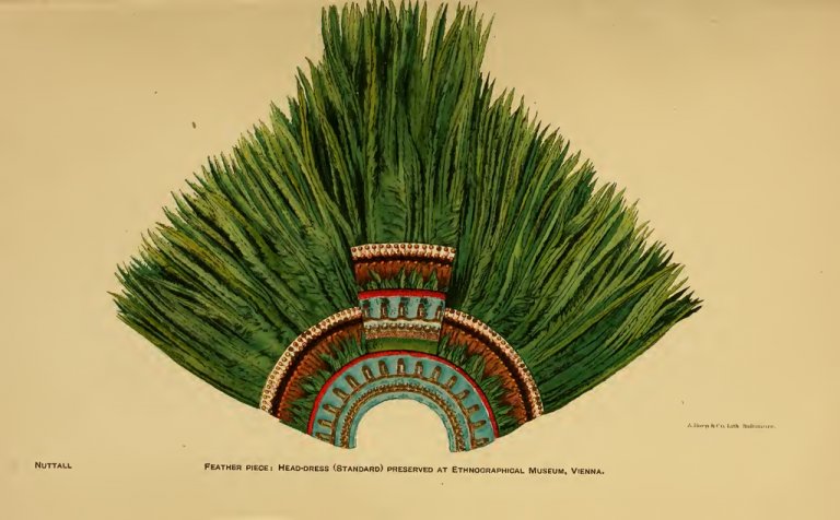 Conoce la historia del magnífico penacho de Moctezuma
