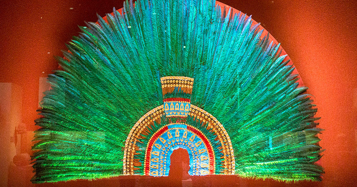 Conoce la historia del magnífico penacho de Moctezuma