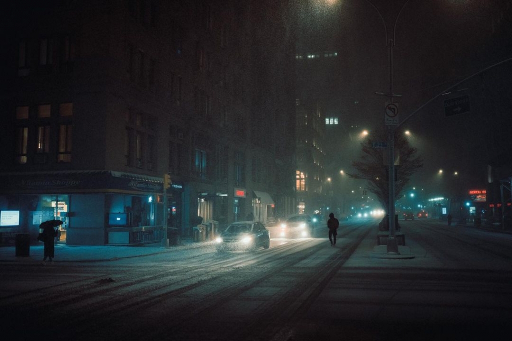 Fotógrafo captura la faceta 'neo-noir' de Nueva York