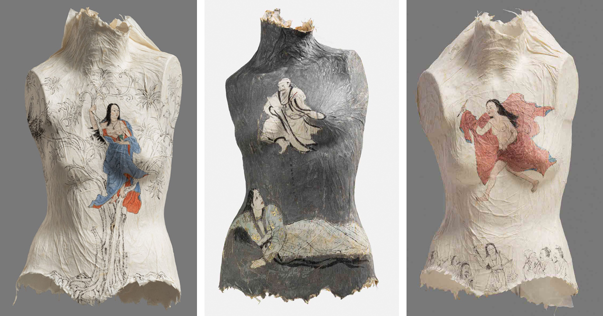 Artist Paints Paper Sculptures To Challenge Traditional Ideals of ...