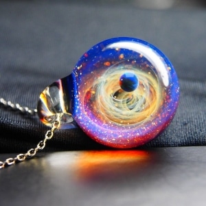 This Galaxy Inspired Glass Art Is Out of This World