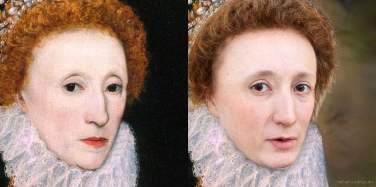 Artist Uses AI Technology to Create Portraits of Famous Historical Figures