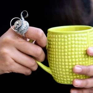 Tiny Teapot Ring Allows You To Show-Off Your Love of Tea in Style