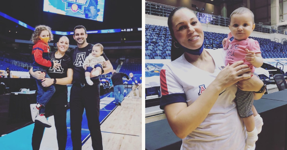 Basketball Coach and Working Mom Pumps Breast Milk During Halftime