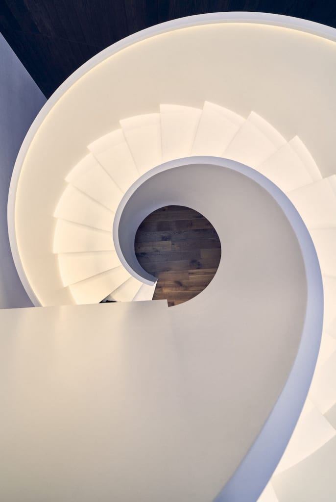This Contemporary Polish Home Is Inspired By the Trunk of a Tree