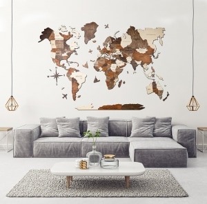 13 Map Gifts on Etsy to Commemorate the Places You Love