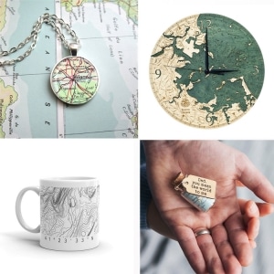 13 Map Gifts on Etsy to Commemorate the Places You Love