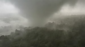 Storm-Chaser Drone Takes Stunning Video Footage of a Tornado up Close