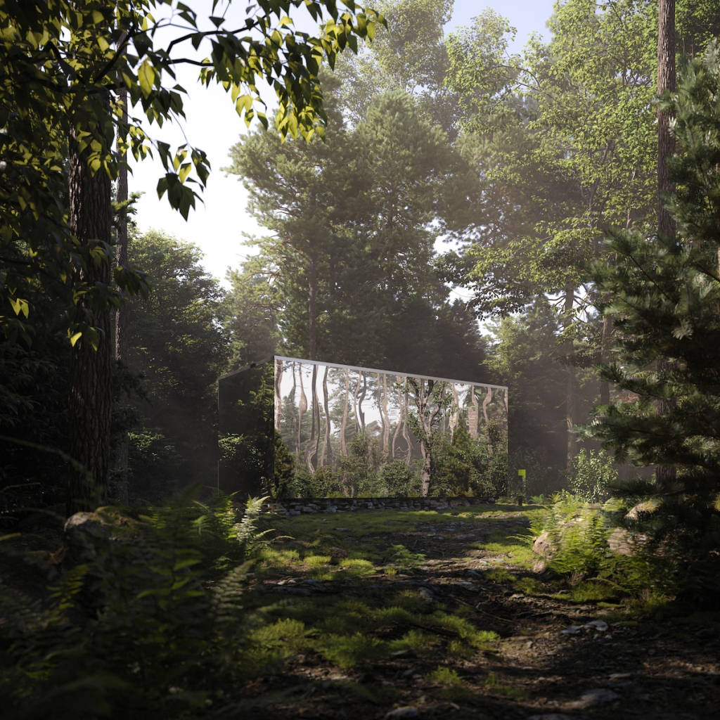 Arcana Mirrored Cabins Seem To Disappear Into the Surrounding Forests