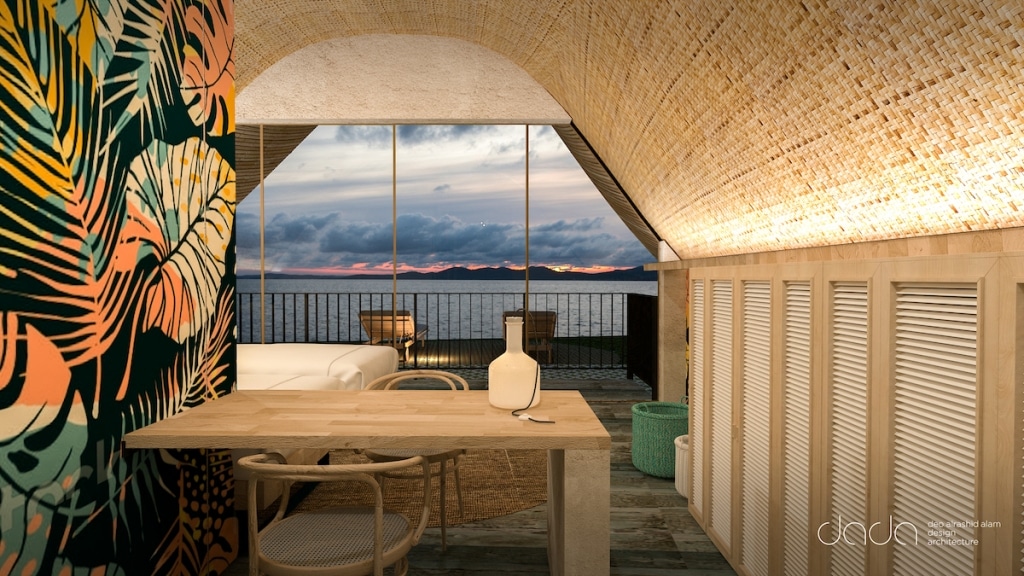 Giant Clamshells Complete a Unique Island Resort in the Philippines