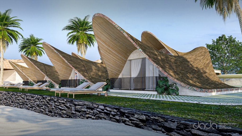 Giant Clamshells Complete a Unique Island Resort in the Philippines