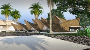 Giant Clamshells Complete a Unique Island Resort in the Philippines