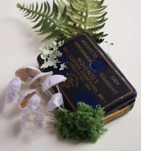 Books and Paper Become Intricate Sculptures of Insects and Plant Life