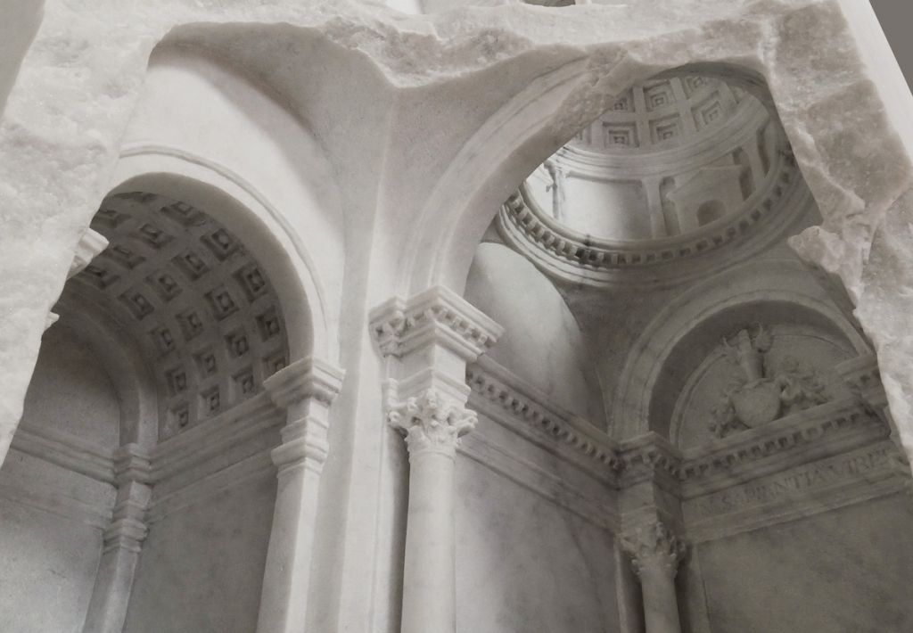 Artist’s Awe-Inspiring Architectural Carvings Unearth Ornate Interiors ...