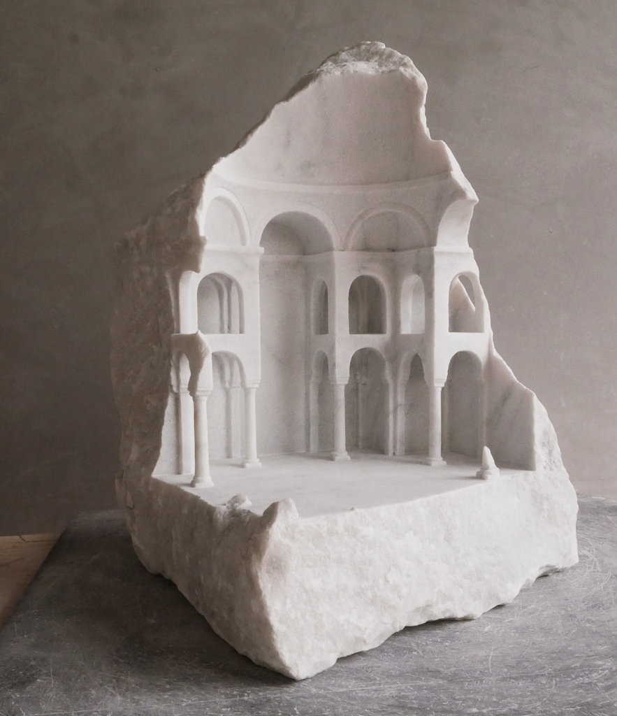 Incredible Architectural Carvings Unearth Ornate Interiors in Stone