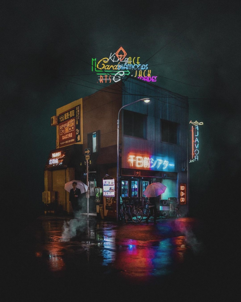 Photographers Creates Stunning Nightscapes of Osaka, Japan