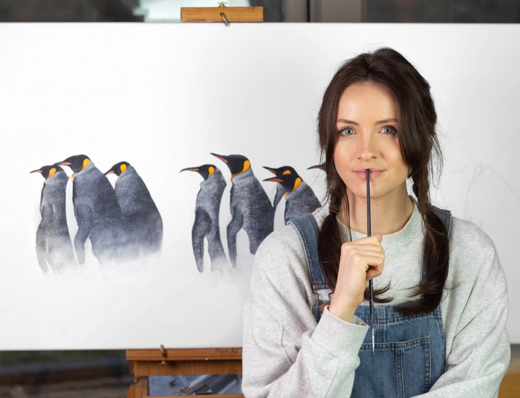 Artist Promotes Wildlife Conservation With Her Awe-Inspiring Animal ...