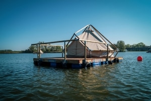 This Adventurous Raft Hotel Lets You Camp on the Water