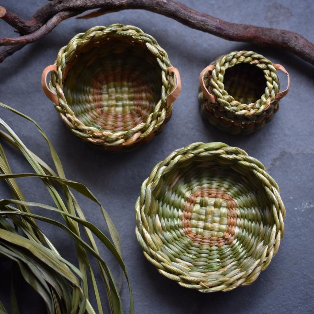 Artist Transforms Plants into Miniature, Hand-Woven Creations