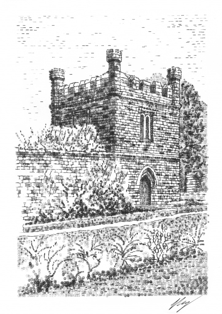 Artist 'Prints' Landscapes and Portraits on Typewriters