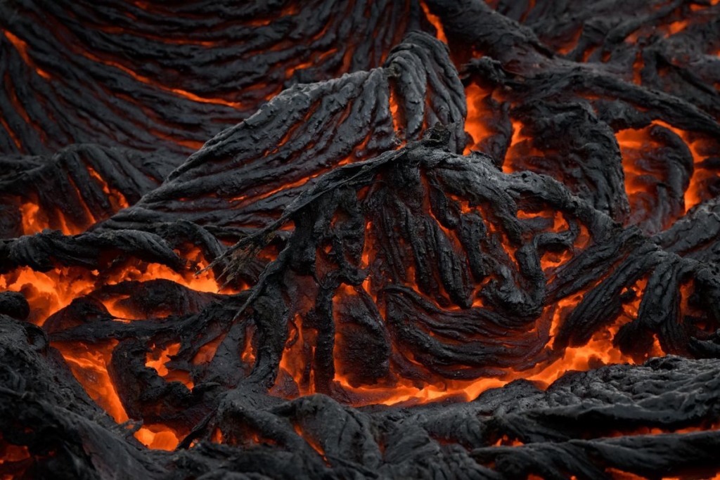 Enjoy the Abstract Beauty of Lava with These Close Up Photos