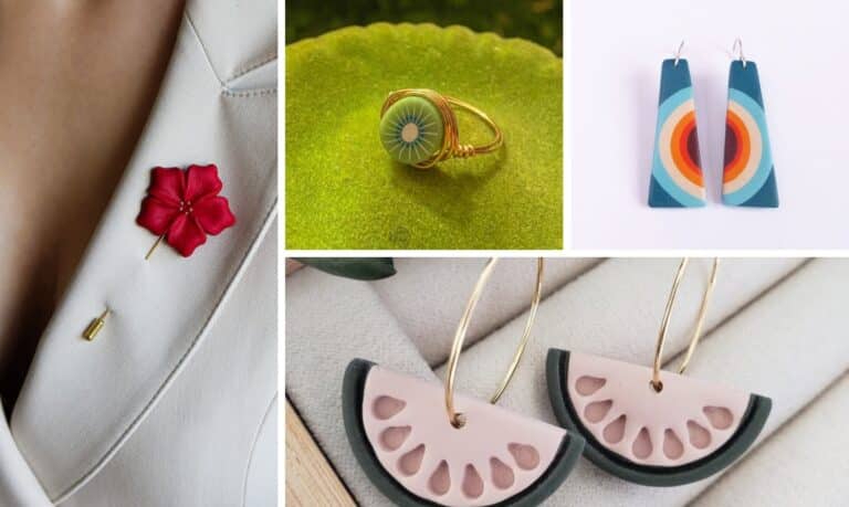 23 Pieces of Charming Polymer Clay Jewelry