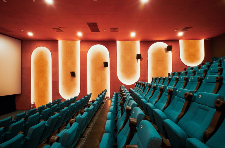 Colorful Cinema in Ho Chi Minh City Rethinks Movie Theater Aesthetics