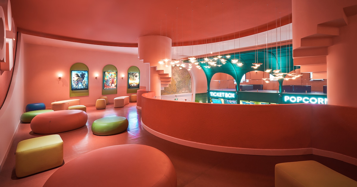 Colorful Cinema in Ho Chi Minh City Rethinks Movie Theater Aesthetics